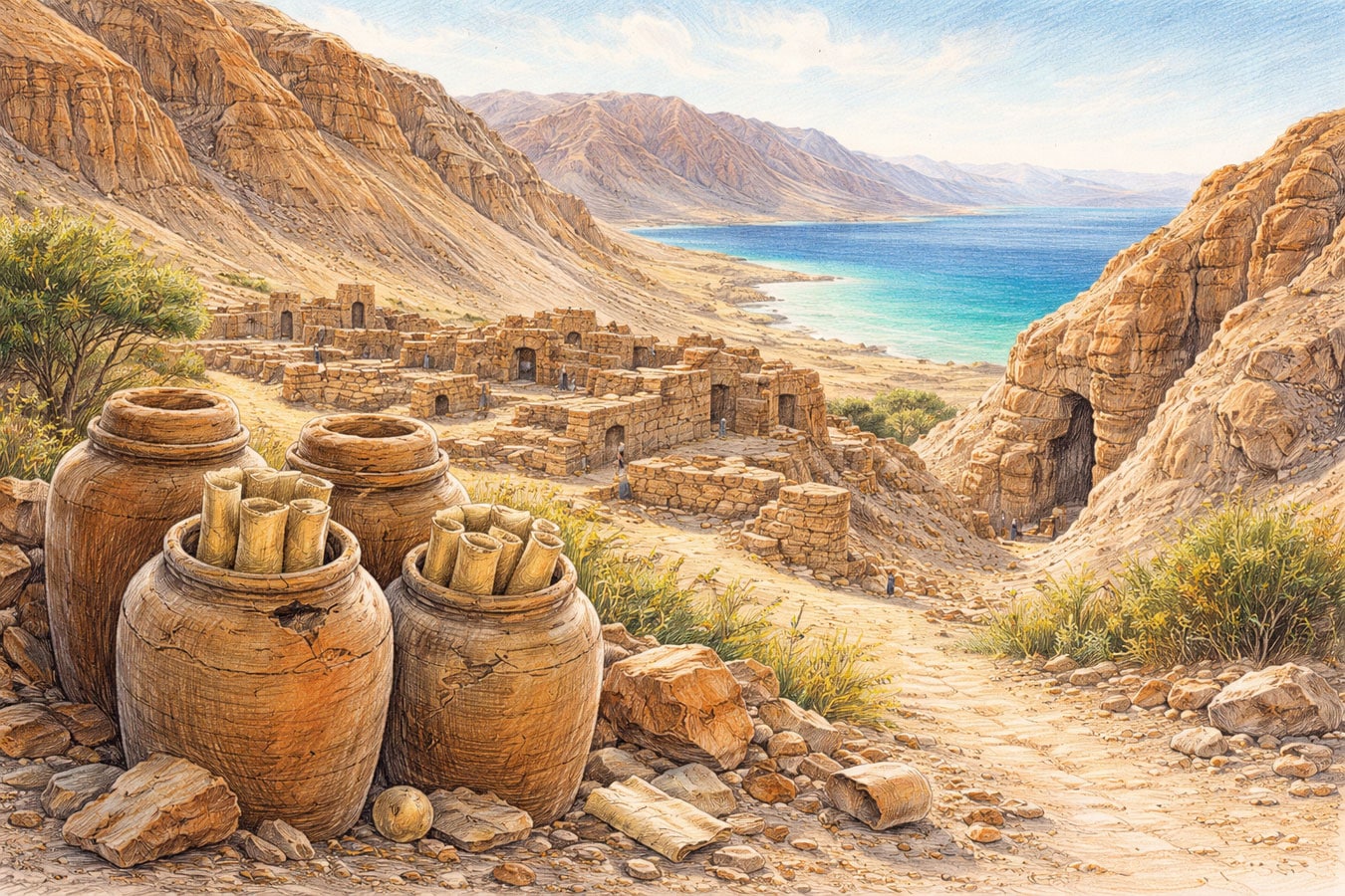 Qumran and the Dead Sea Scrolls: How Desert Caves Changed the ...